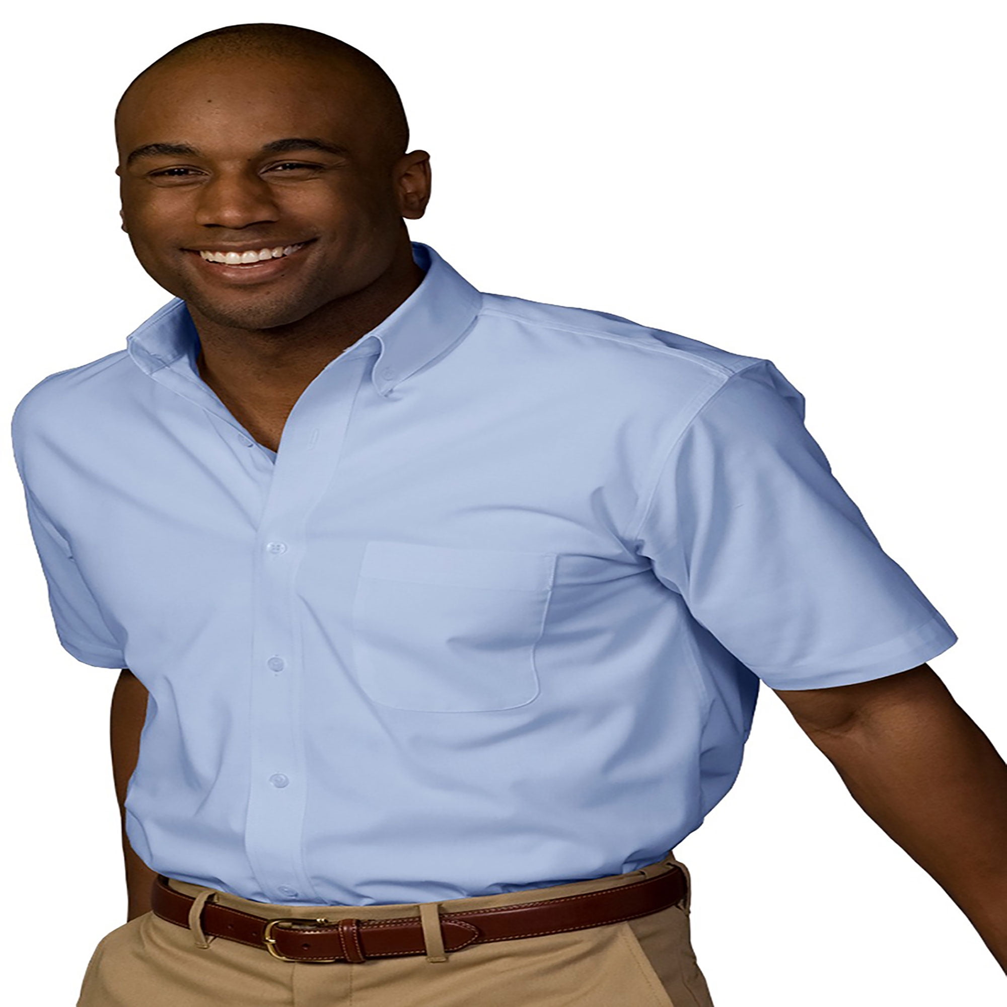 Edwards Garment [1245] Men'S Lightweight Short Sleeve Poplin Shirt ...