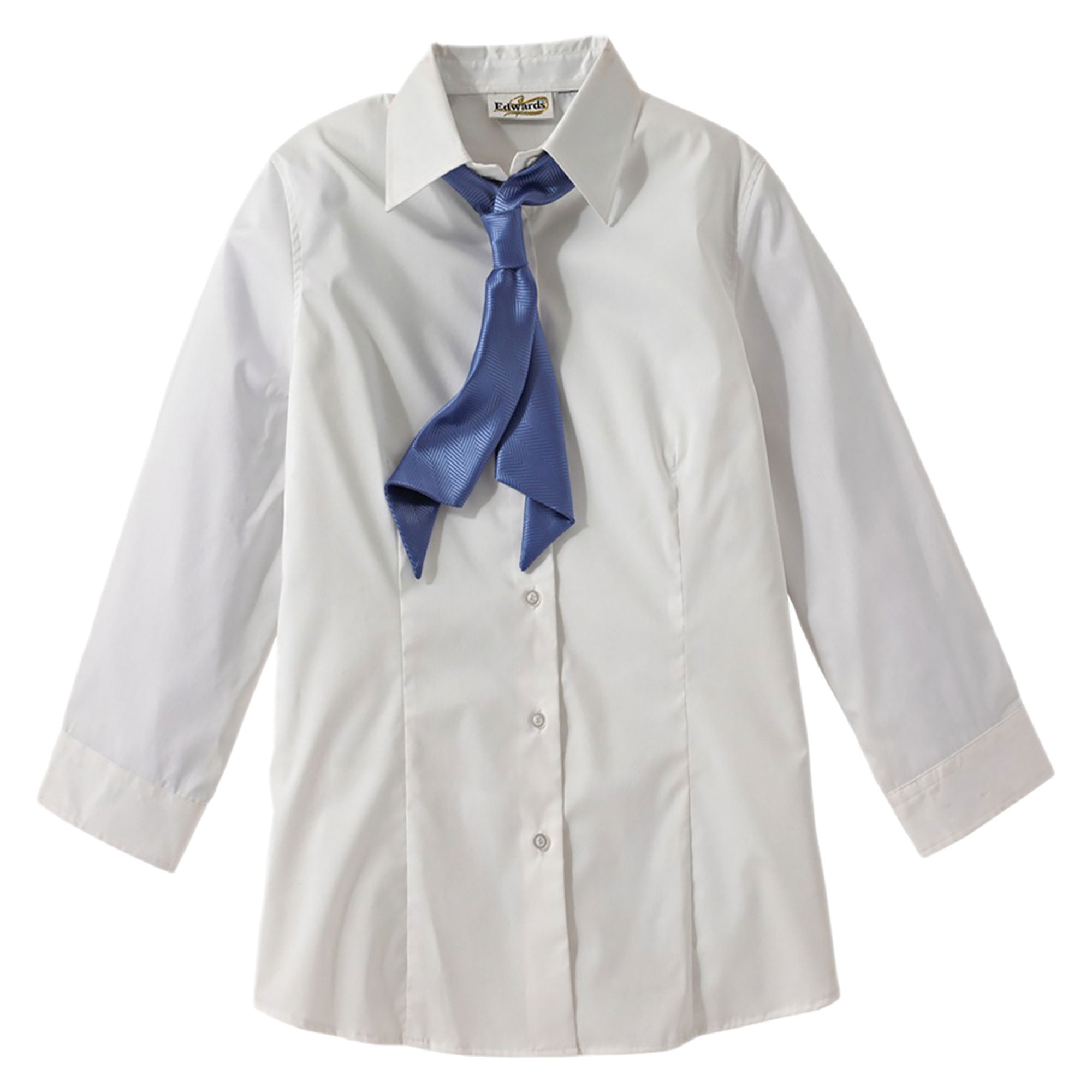 Edwards Garment Broadcloth 3/4 Sleeve Maternity Stretch Shirt, Style ...