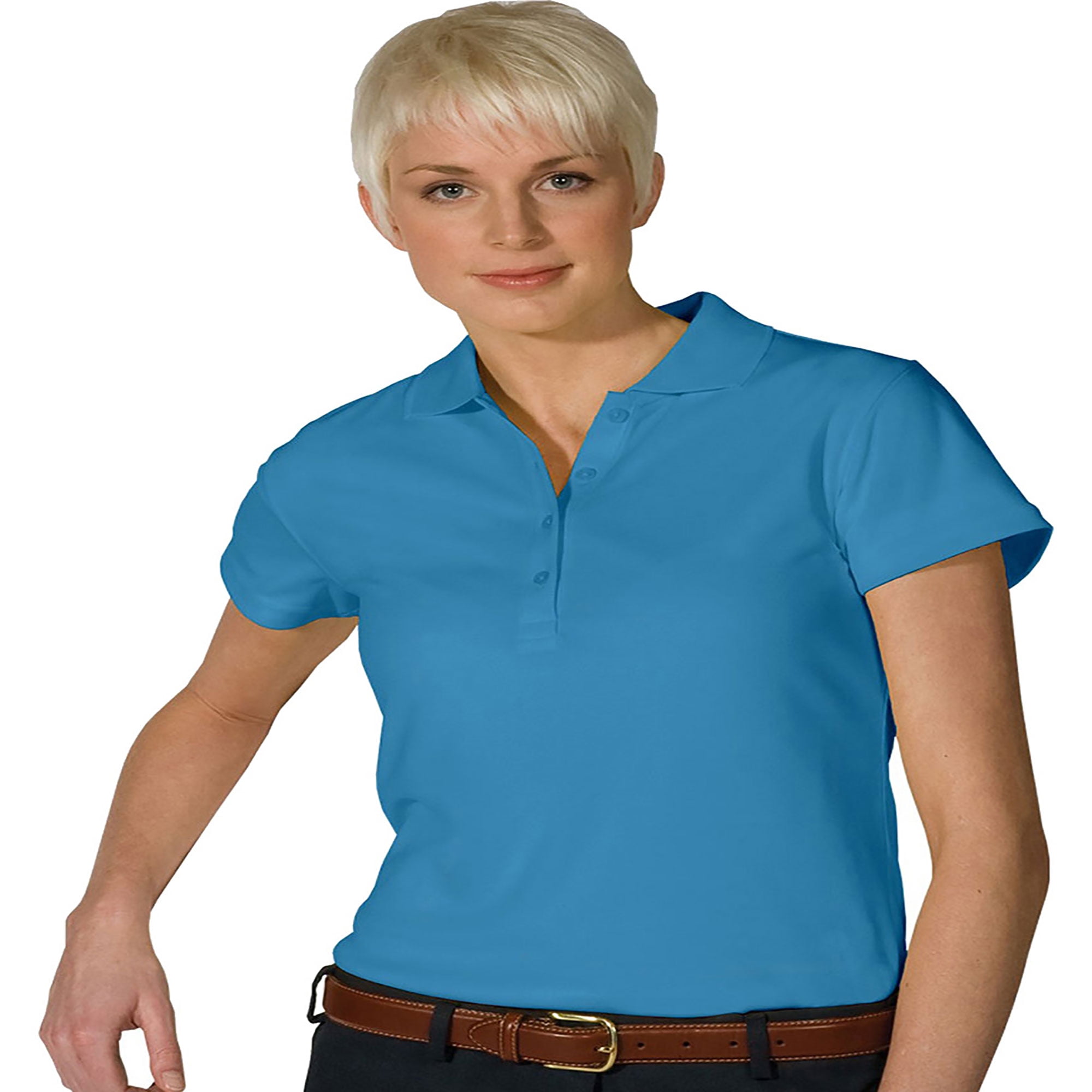 Edwards Garment Women's Dry-Mesh Hi-Performance Polo Shirt, Style 5576 ...