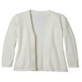 Edwards Garment Women's Longer Length Open Front Cardigan, Style 7056 ...