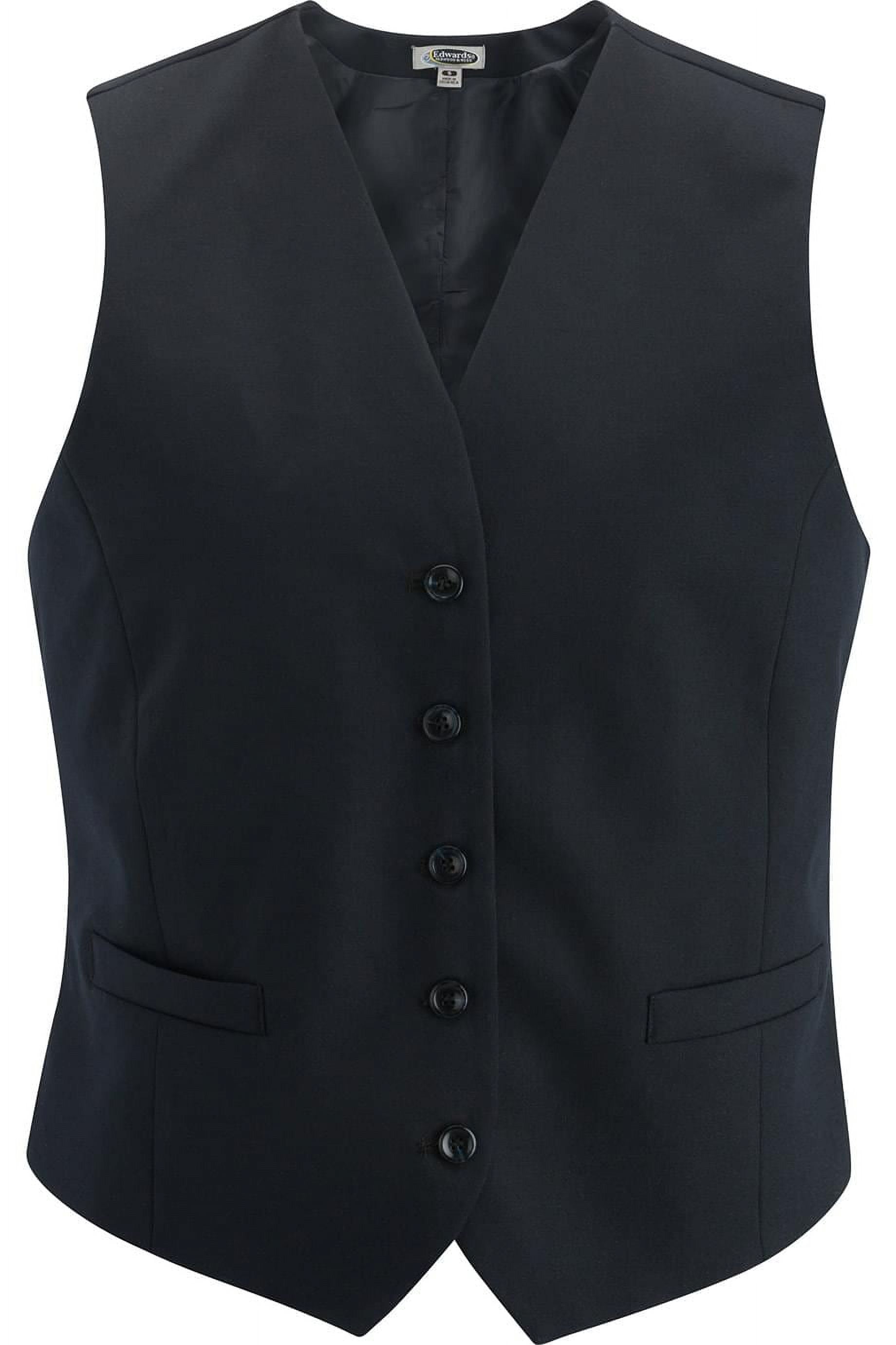 Edwards Ladies' High-Button Vest - Walmart.com