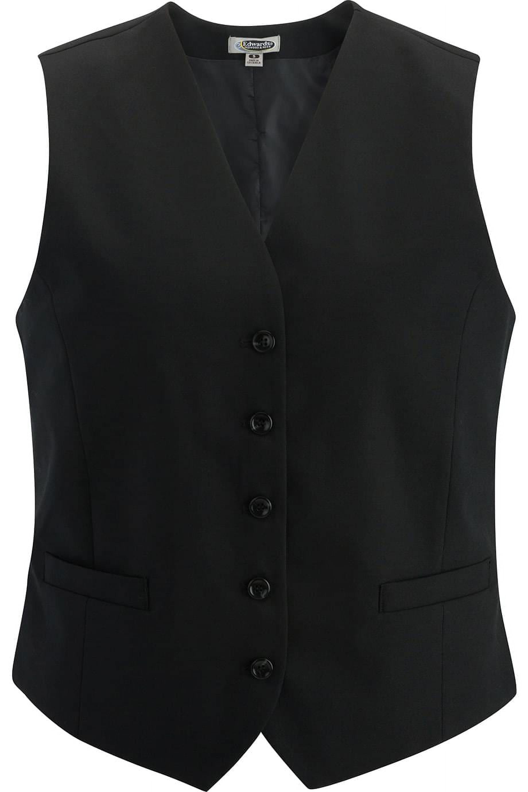 Edwards Ladies' High-Button Vest - Walmart.com