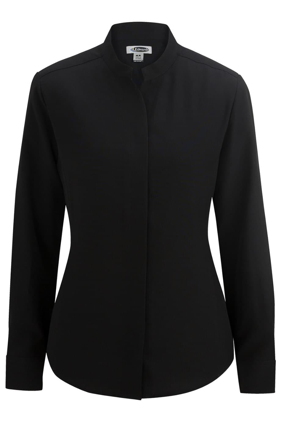 Edwards Ladies' Stand-Up Collar Shirt - Walmart.com