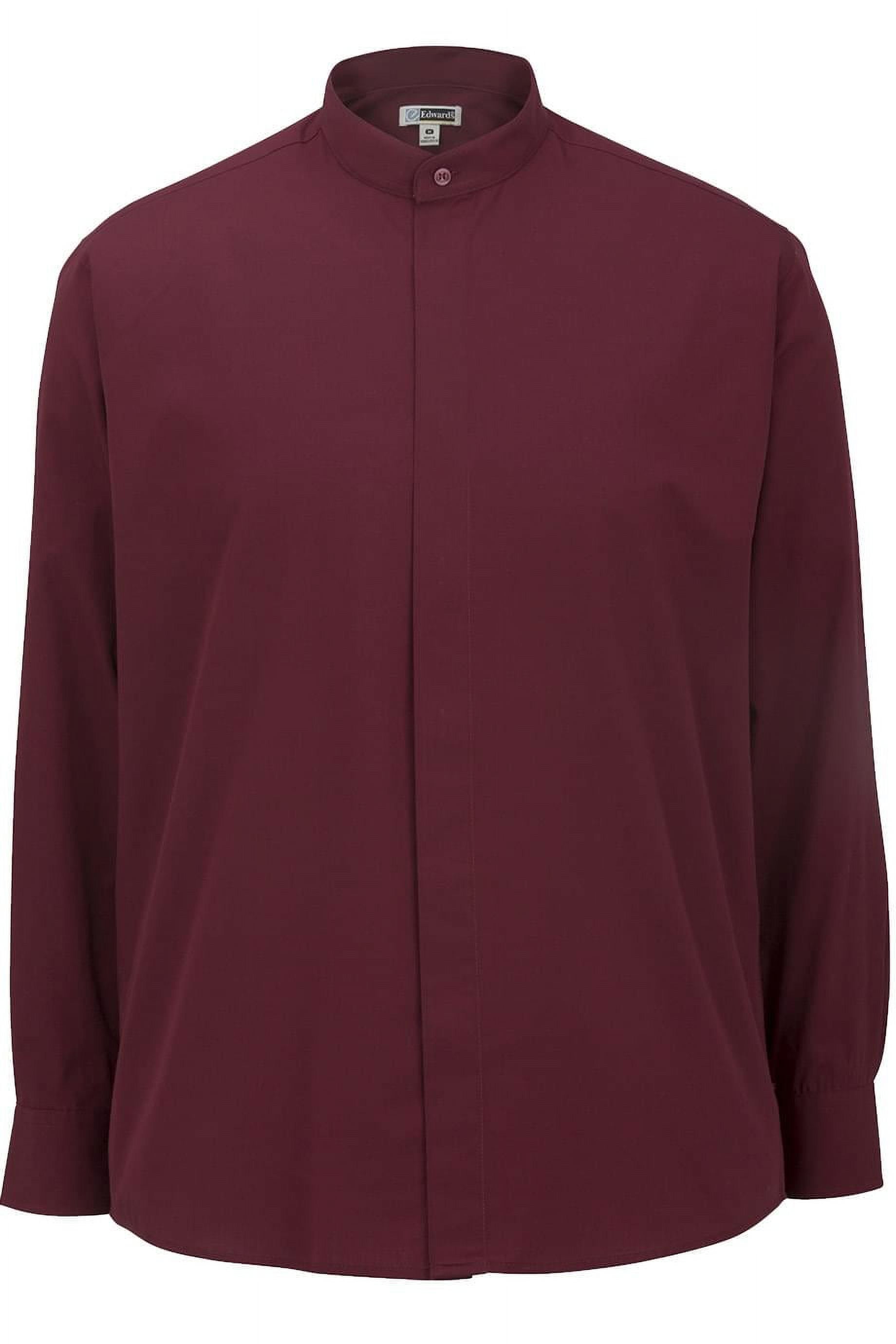 Edwards Men's Banded Collar Shirt 1396 - Walmart.com