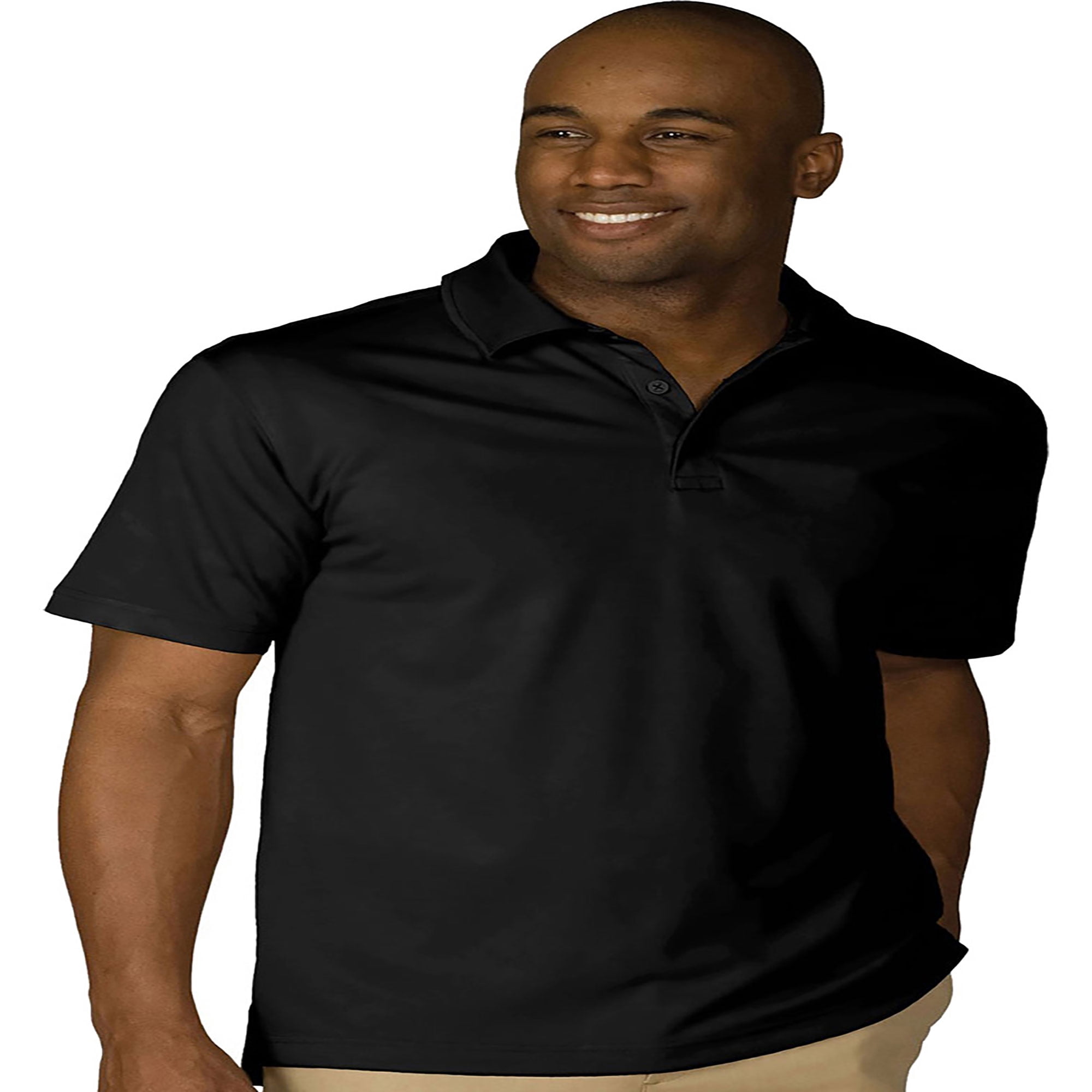 Edwards Men's Dry-Mesh Hi-Performance Polo Shirt, Style 1576 - Walmart.com