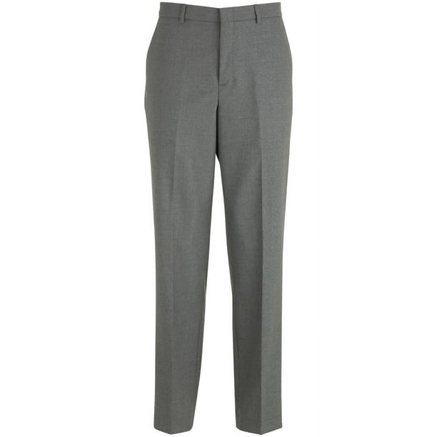 Edwards Mens Flat Front Dress Pant - Walmart Business Supplies