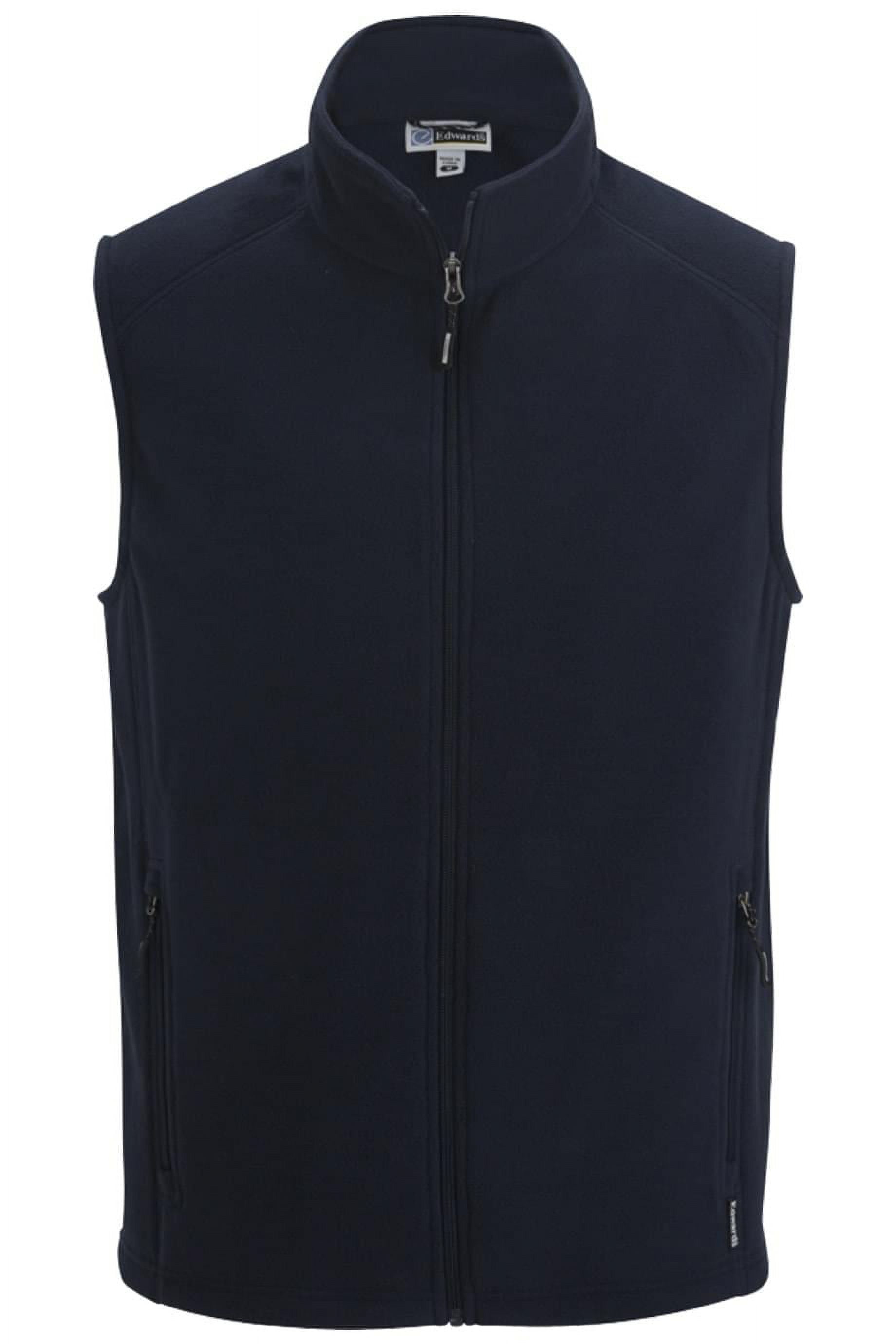 Edwards Mens Microfleece Vest - Walmart Business Supplies