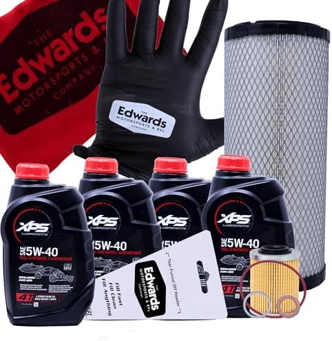 Edwards Oil Change kit fits 2017-2022 CanAm Maverick X3 with Air Filter ...
