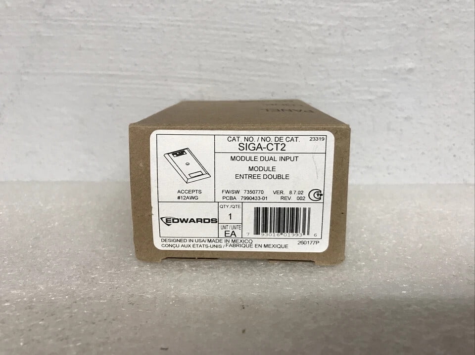 Edwards SIGA- CT2 Fire Alarm Dual Input Module New In Box Set of seven ...