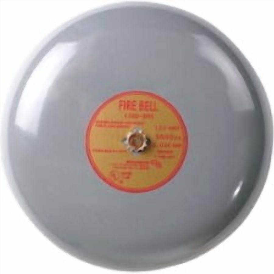 Edwards Signaling Fire Bell,Gray,6 IN. 438D-6N5 - Walmart.com