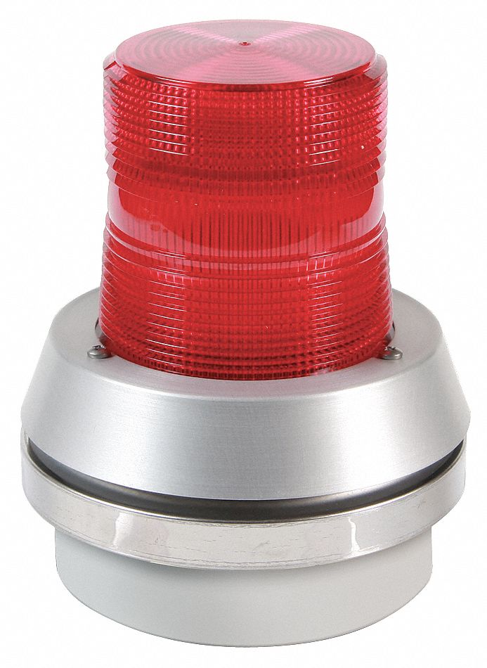 Edwards Signaling Horn Strobe,Red,Cast Aluminum,120VAC 95R-N5 - Walmart.com