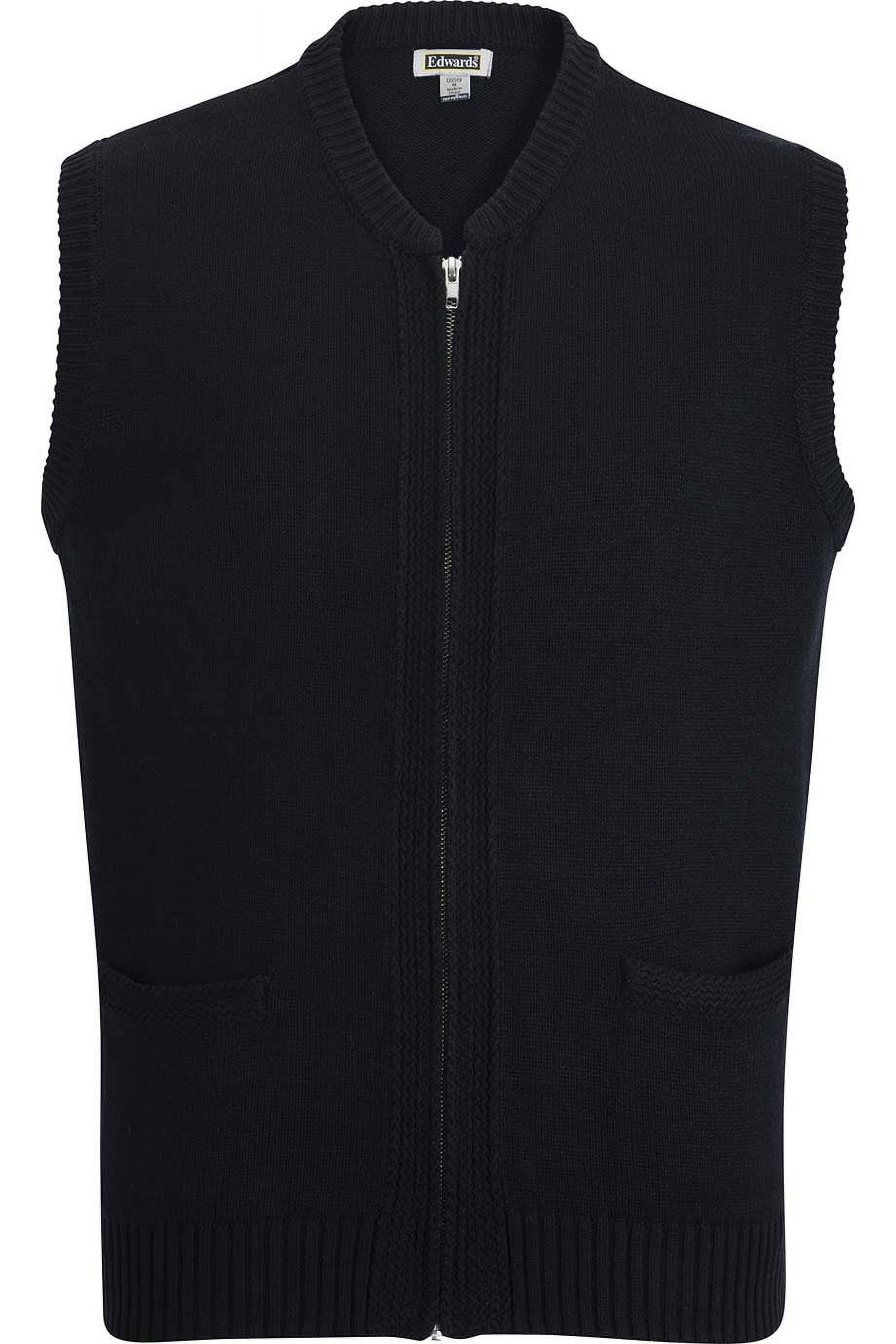 Edwards Unisex Full Zip Vest - Walmart Business Supplies
