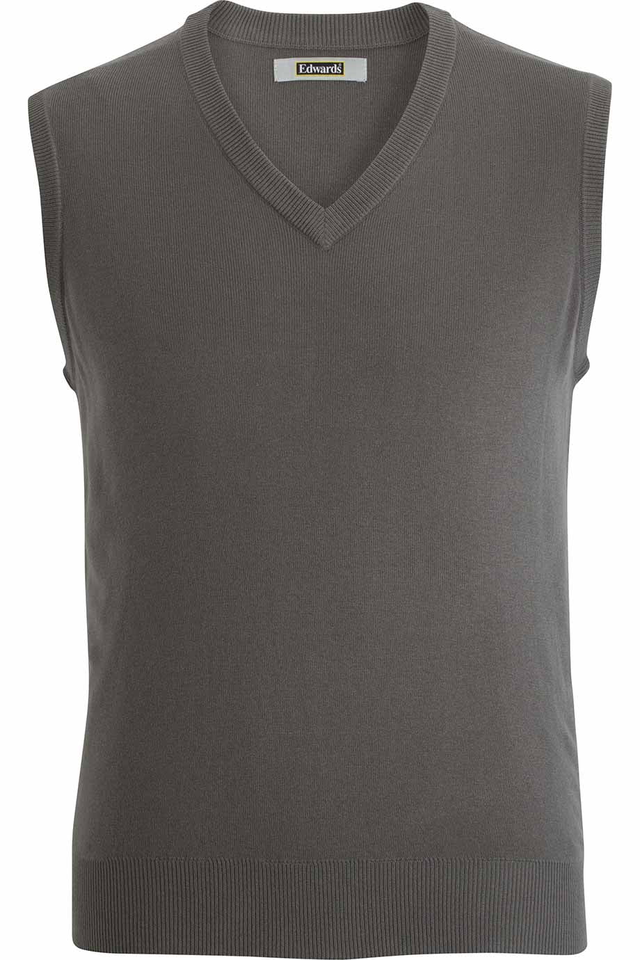 Edwards V Neck Vest Interlock Acrylic - Walmart Business Supplies