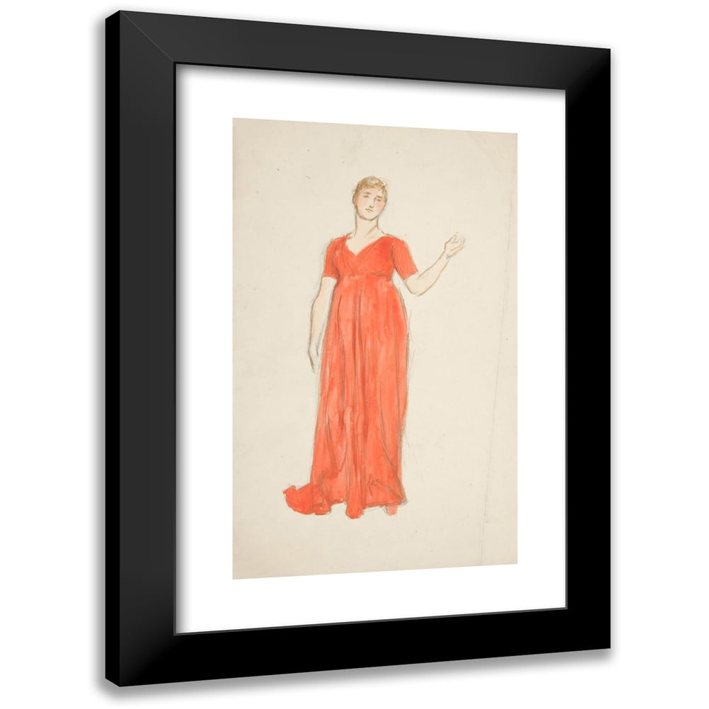 Edwin Austin Abbey 10x14 Black Modern Framed Museum Art Print Titled ...