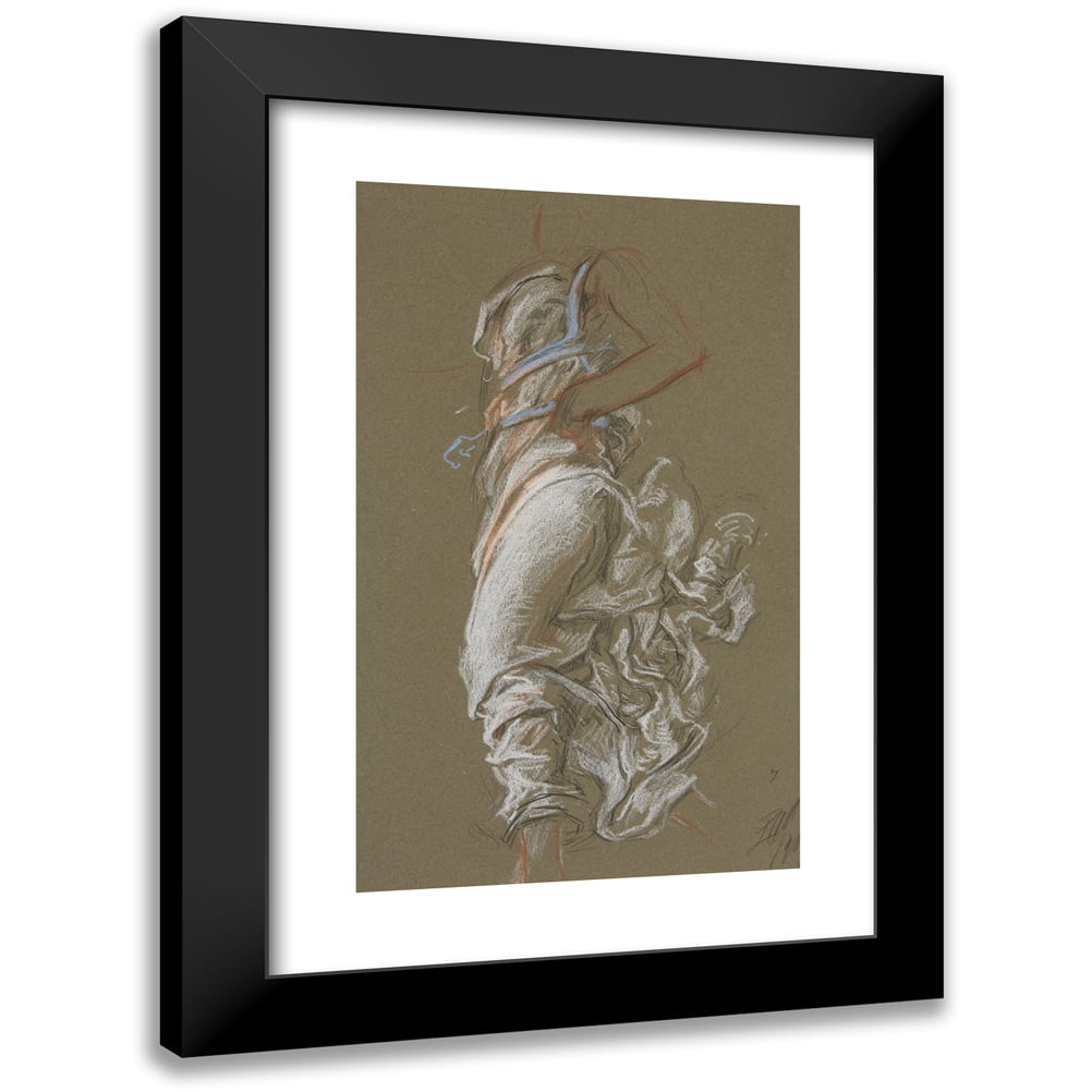 Edwin Austin Abbey 10x14 Black Modern Framed Museum Art Print Titled ...