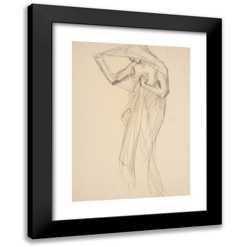 Edwin Austin Abbey 11x14 Black Modern Framed Museum Art Print Titled ...