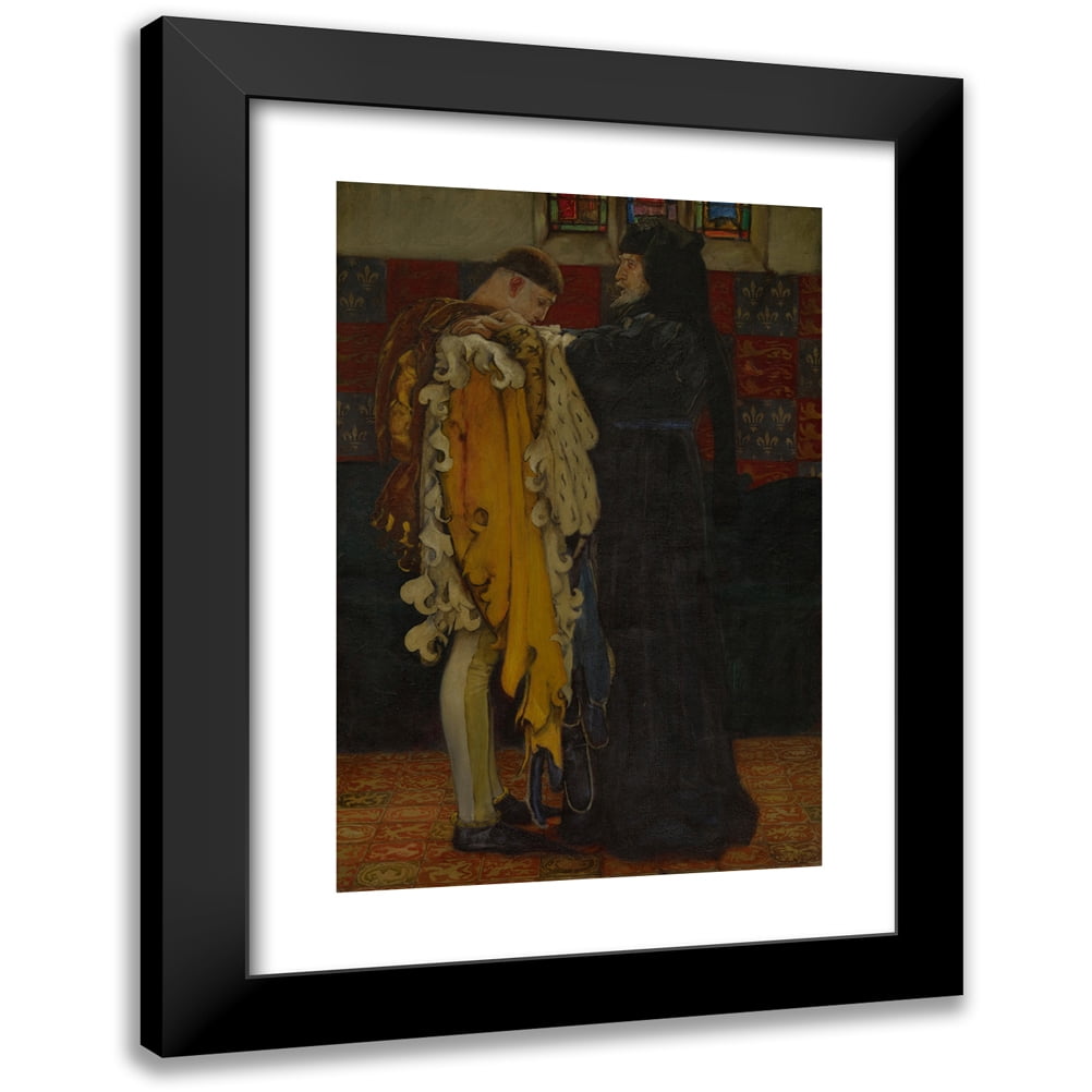 Edwin Austin Abbey 11x14 Black Modern Framed Museum Art Print Titled ...