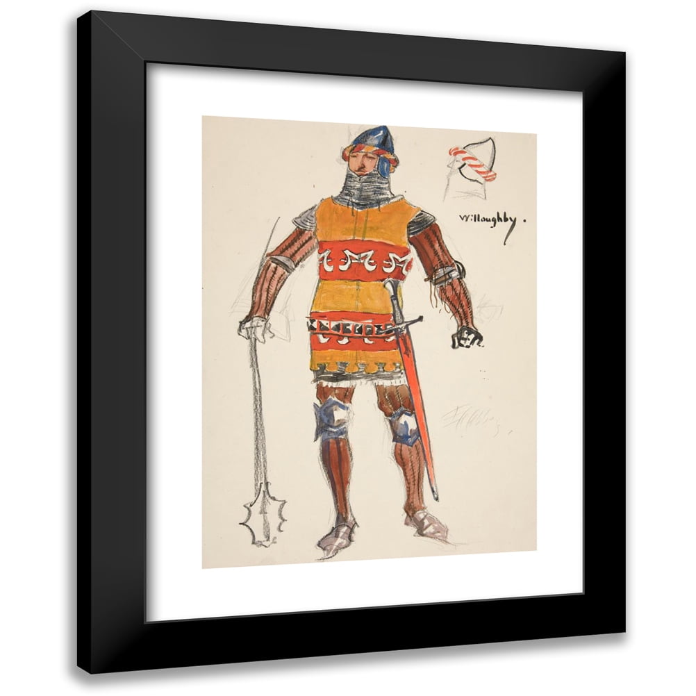 Edwin Austin Abbey 11x14 Black Modern Framed Museum Art Print Titled ...