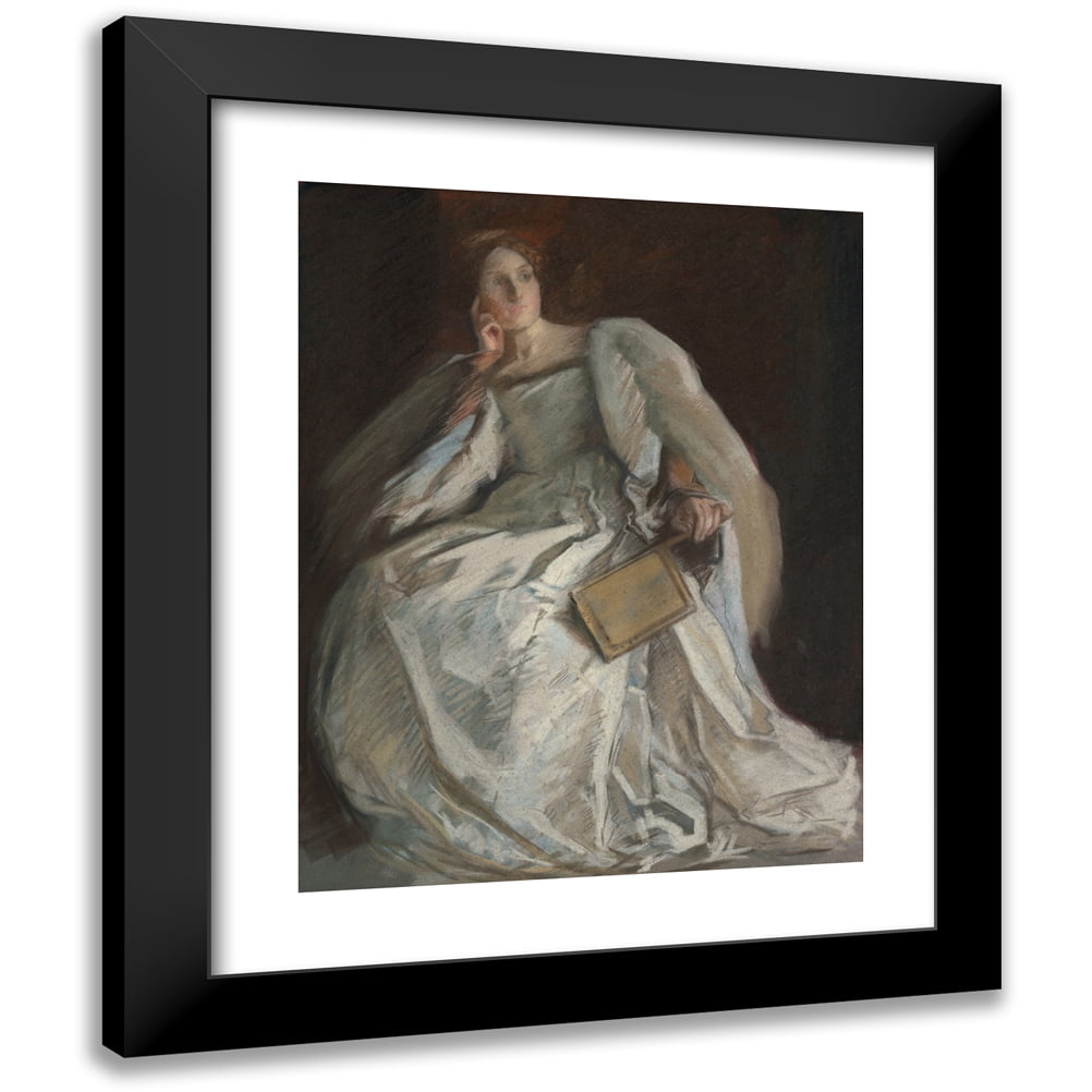 Edwin Austin Abbey 12x14 Black Modern Framed Museum Art Print Titled ...