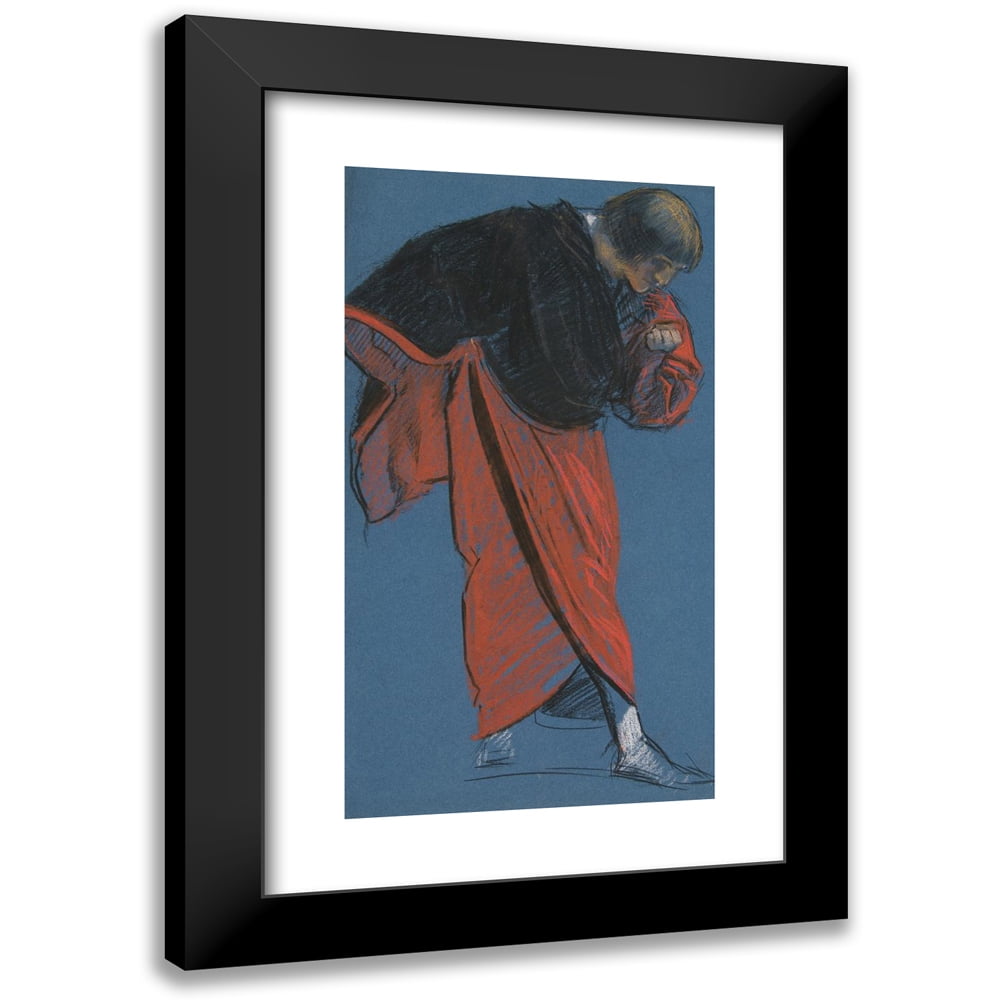 Edwin Austin Abbey 12x18 Black Modern Framed Museum Art Print Titled ...