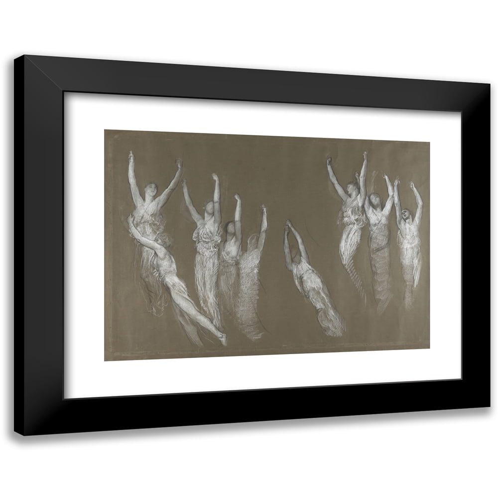 Edwin Austin Abbey 14x11 Black Modern Framed Museum Art Print Titled ...