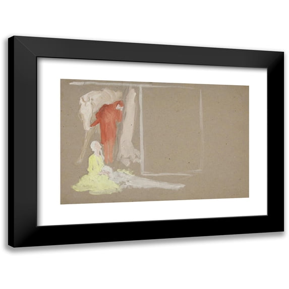 Edwin Austin Abbey 14x11 Black Modern Framed Museum Art Print Titled ...