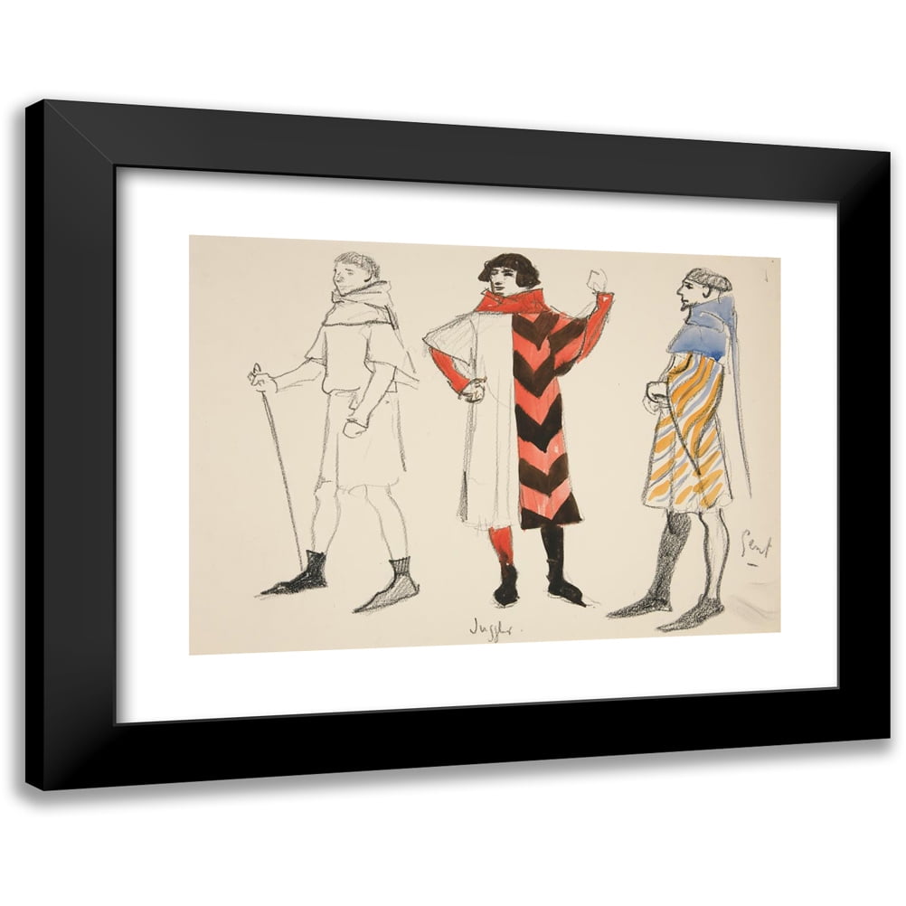 Edwin Austin Abbey 14x11 Black Modern Framed Museum Art Print Titled ...