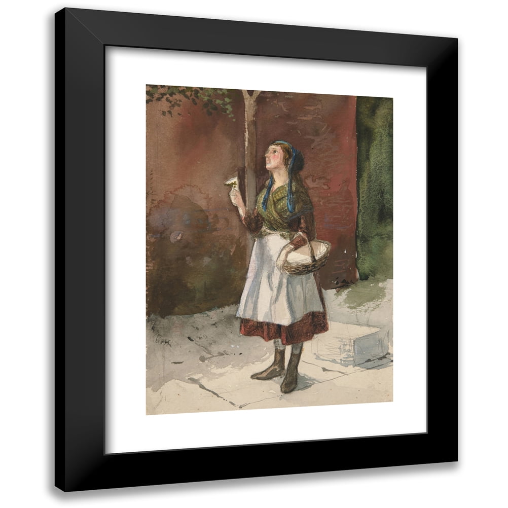 Edwin Austin Abbey 14x18 Black Modern Framed Museum Art Print Titled ...