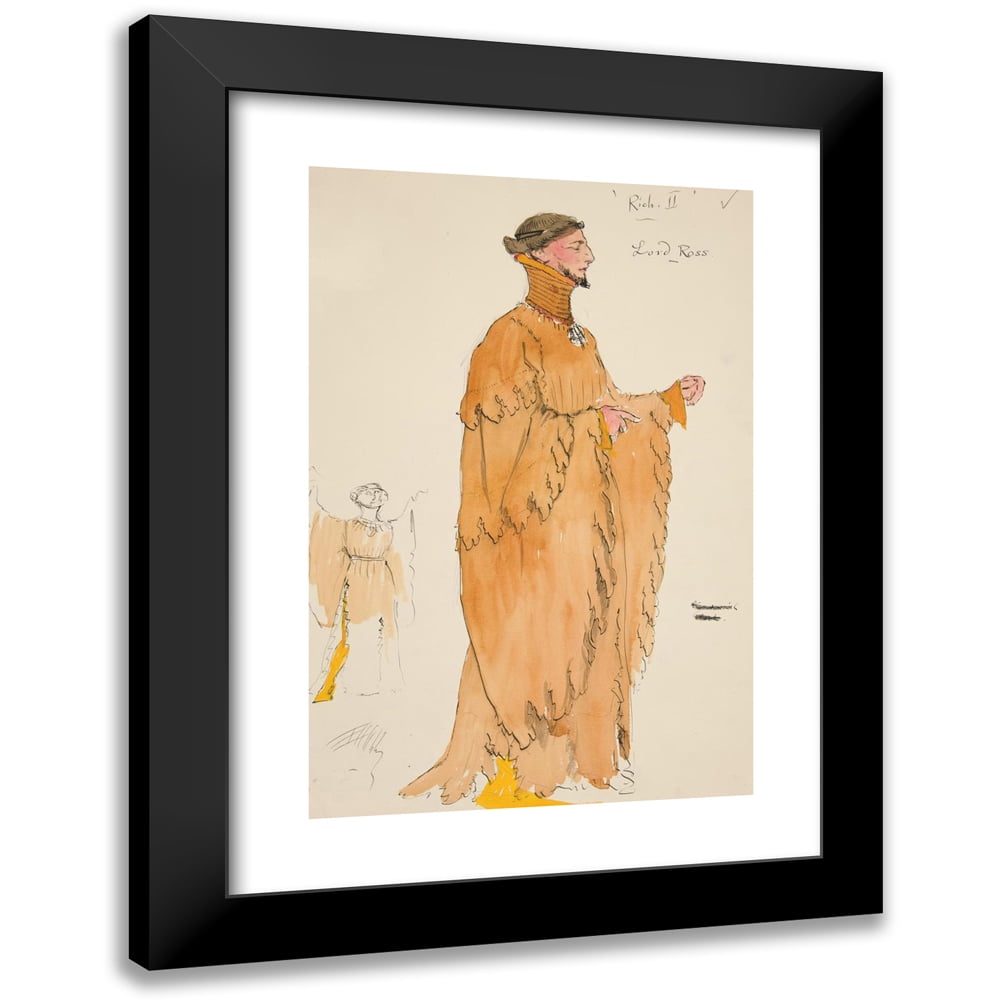 Edwin Austin Abbey 17x24 Black Modern Framed Museum Art Print Titled ...