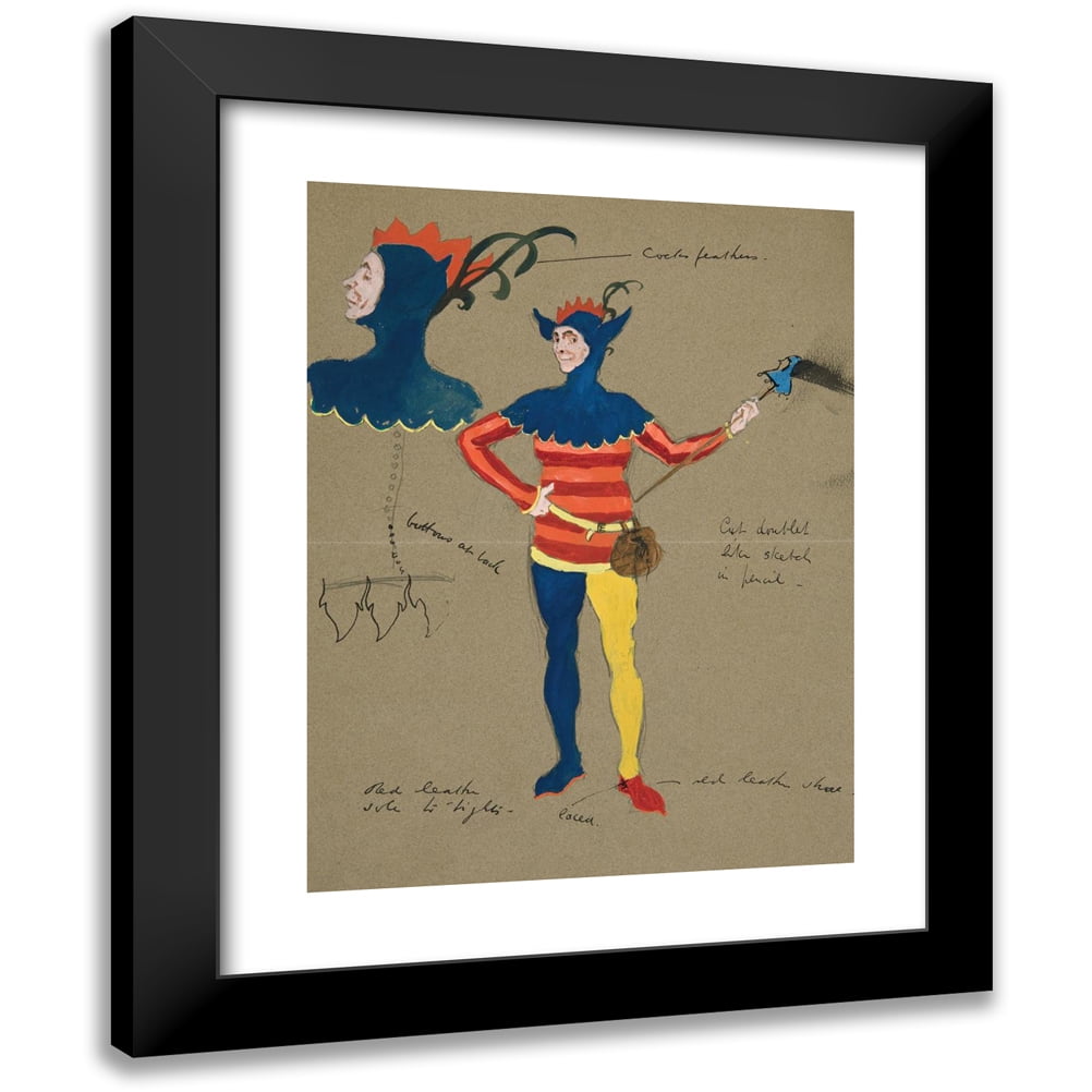 Edwin Austin Abbey 19x24 Black Modern Framed Museum Art Print Titled ...