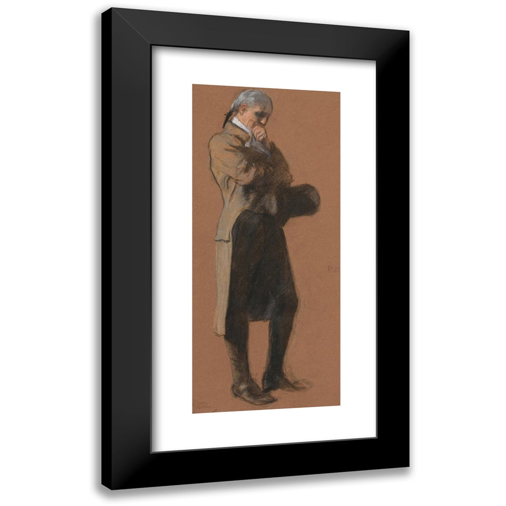 Edwin Austin Abbey 8x14 Black Modern Framed Museum Art Print Titled ...