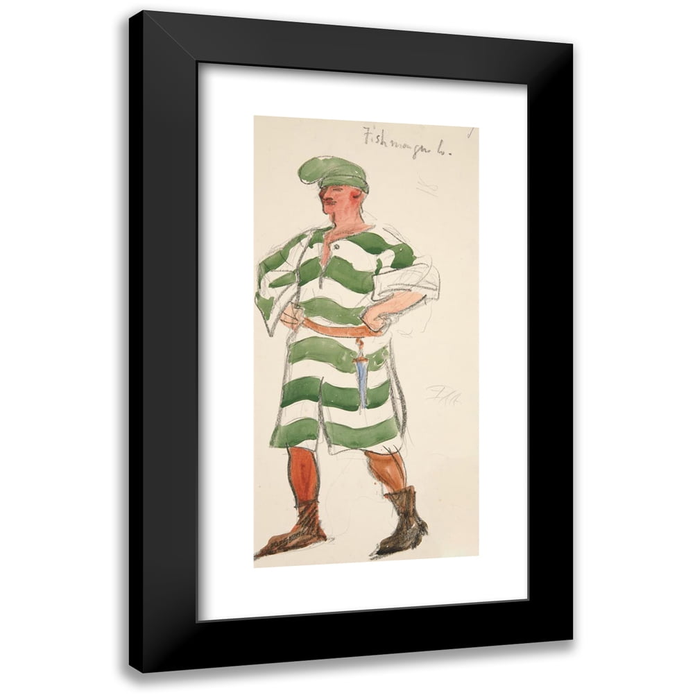 Edwin Austin Abbey 9x14 Black Modern Framed Museum Art Print Titled ...