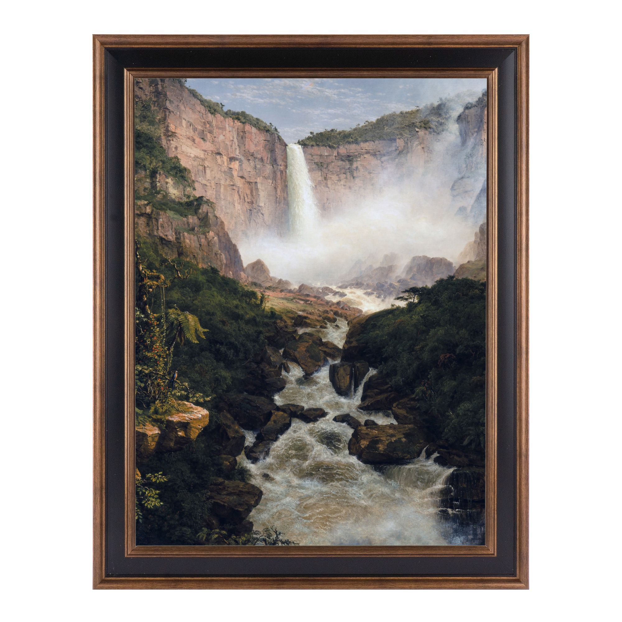 Edwin Church Canvas Wall Art-Vintage Epic Landscape Landscape Art with ...
