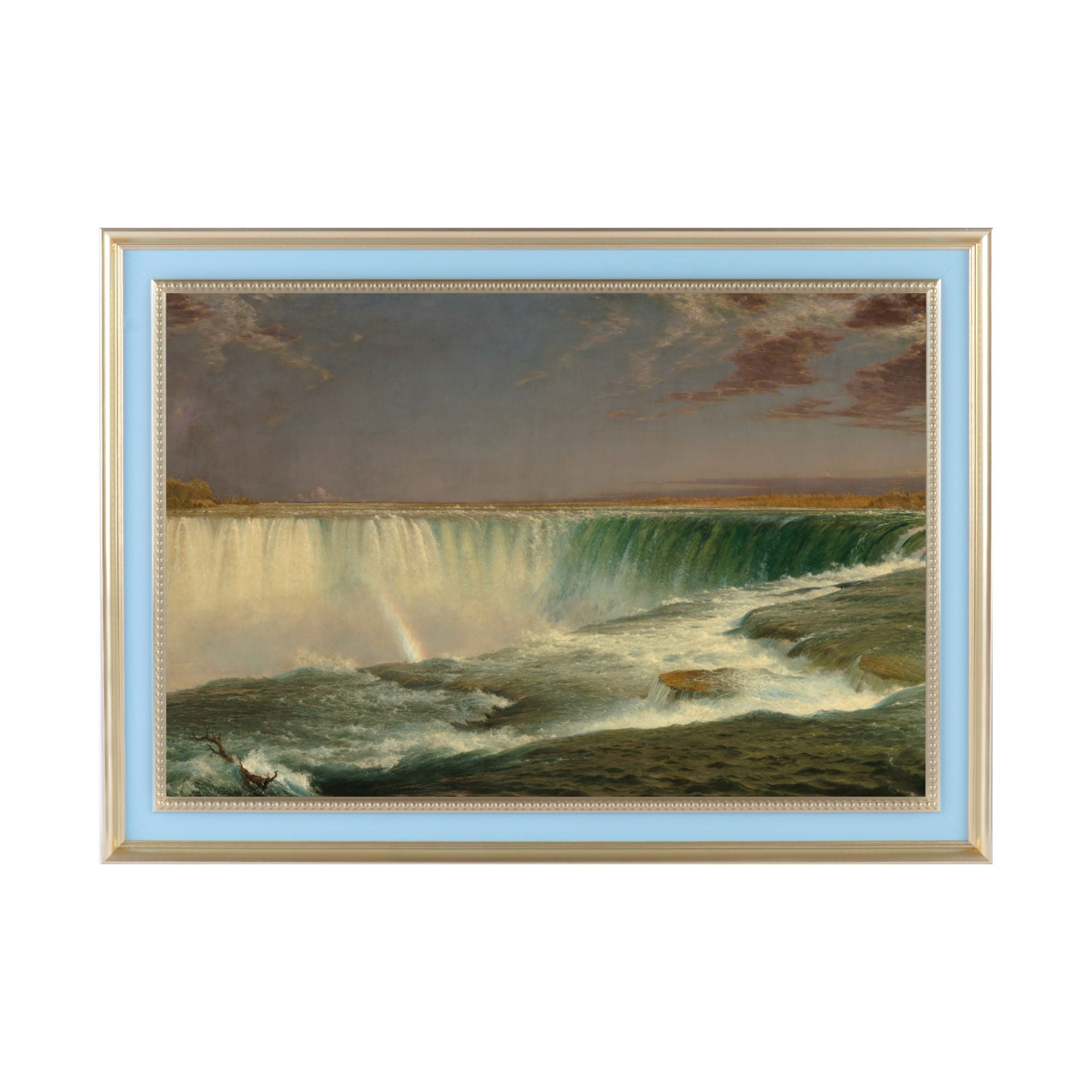 Edwin Church Canvas Wall Art–Vintage Epic Landscape Wall Art with Pine ...