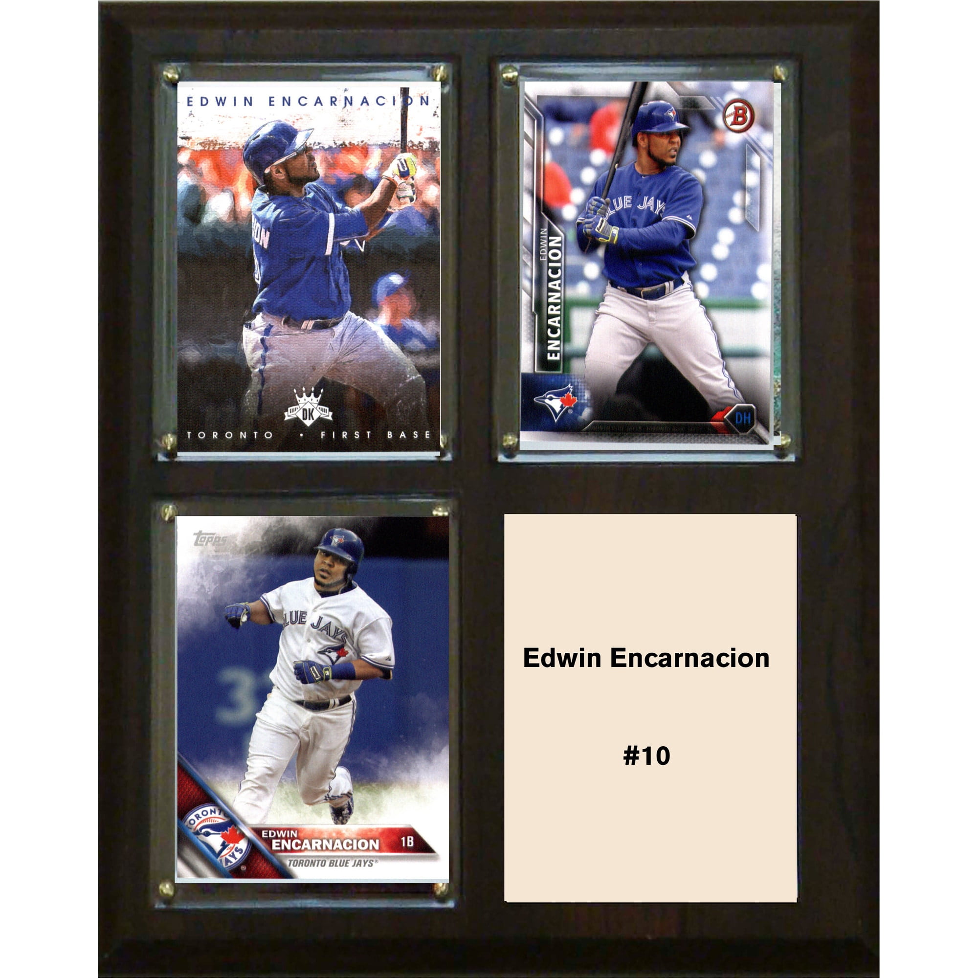 Edwin Encarnacion Toronto Blue Jays 8'' x 10'' Plaque - Walmart.com