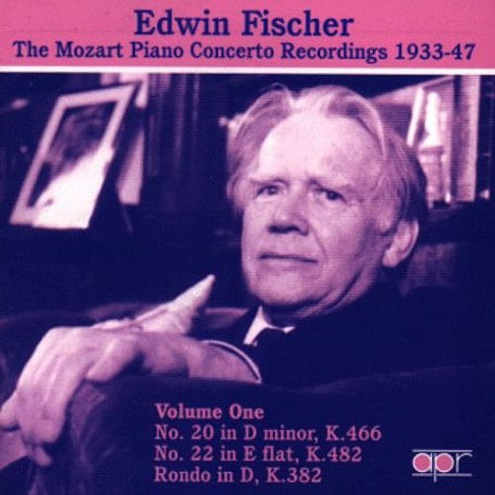Edwin Fischer - Mozart Piano Recordings-1933-4 - Music & Performance ...