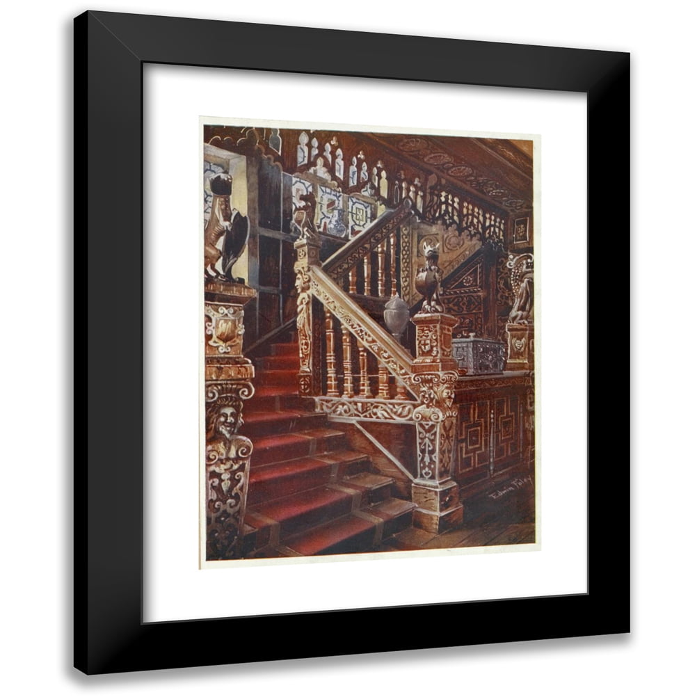 Edwin Foley 11x14 Black Modern Framed Museum Art Print Titled - Carved ...