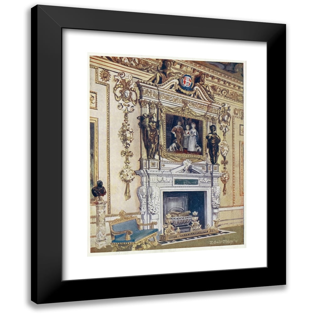 Edwin Foley 12x14 Black Modern Framed Museum Art Print Titled ...