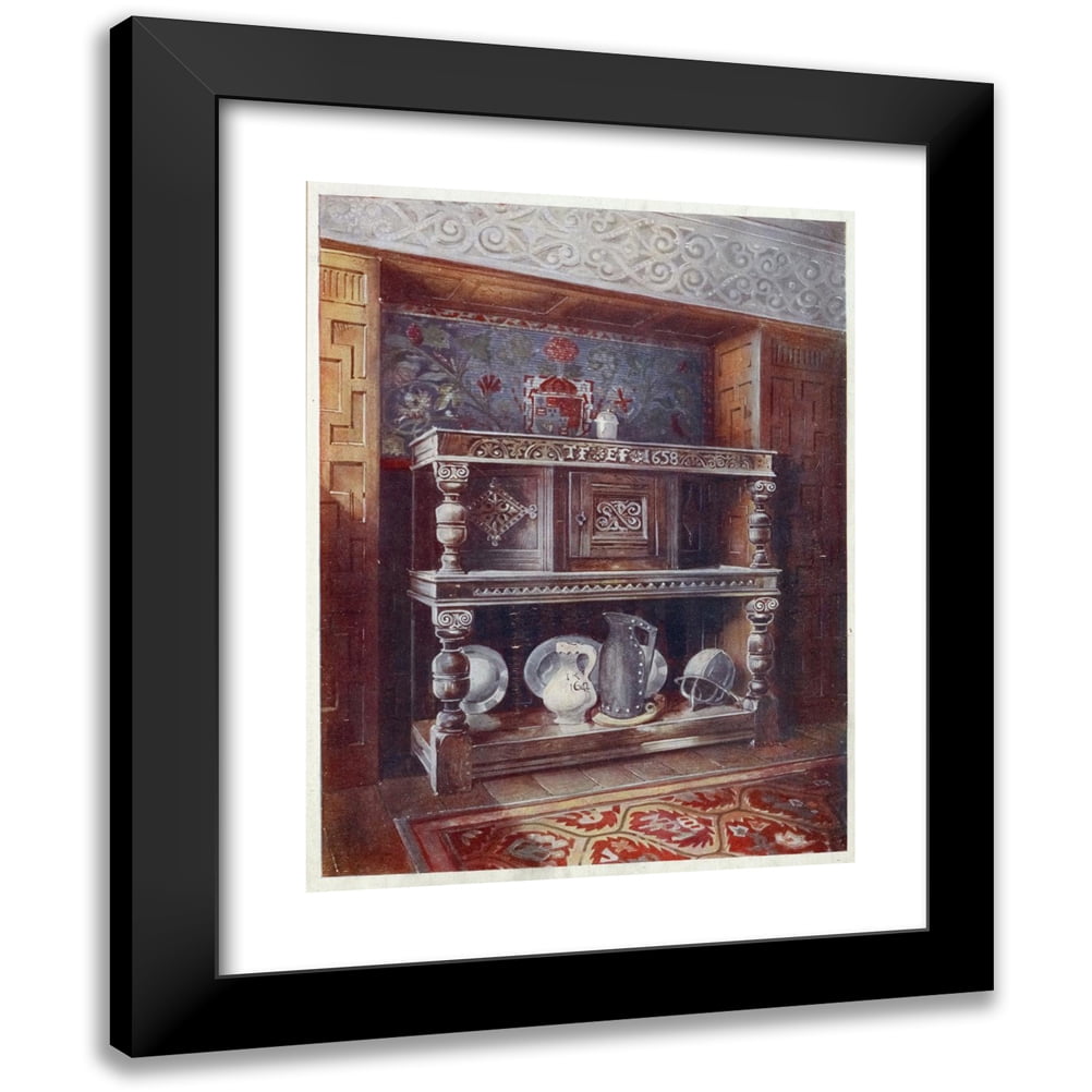 Edwin Foley 12x14 Black Modern Framed Museum Art Print Titled - Court ...
