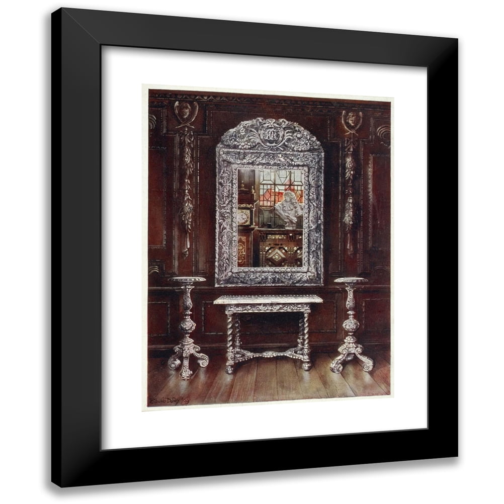 Edwin Foley 12x14 Black Modern Framed Museum Art Print Titled - Mirror ...