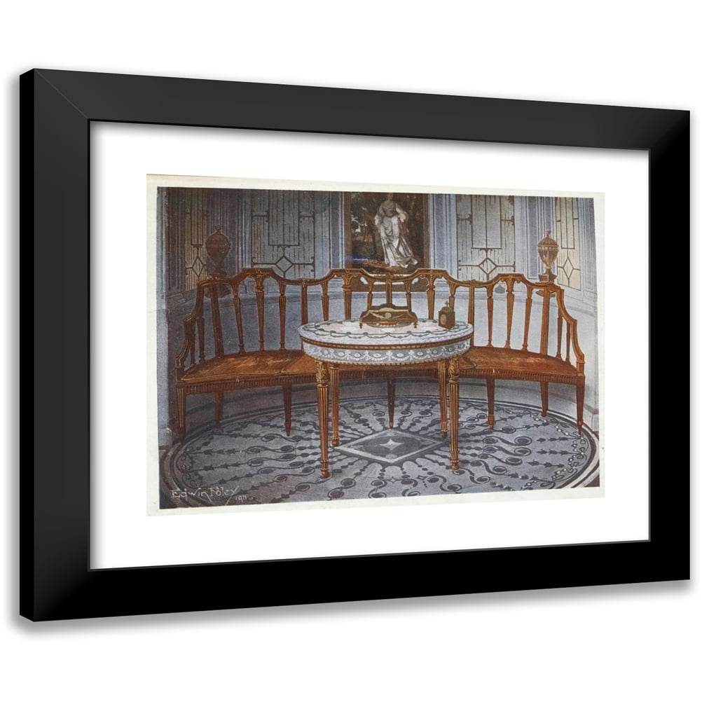 Edwin Foley 18x14 Black Modern Framed Museum Art Print Titled - Carved ...