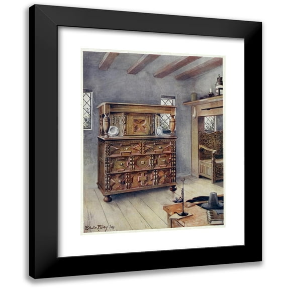 Edwin Foley 19x24 Black Modern Framed Museum Art Print Titled - The ...