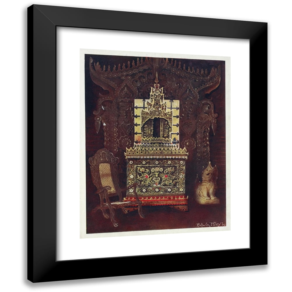 Edwin Foley 20x24 Black Modern Framed Museum Art Print Titled - Asiatic ...