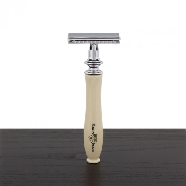 Edwin Jagger Chatsworth Double Edge Safety Razor, Imitation Ivory ...