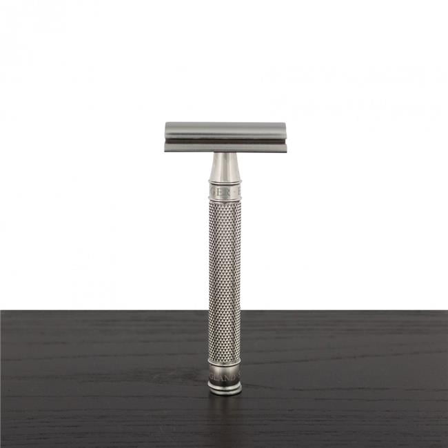 Edwin Jagger RZ-EDW-DESSKNBL DE 3ONE6 Stainless Steel Safety Razor ...