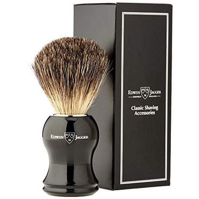 Edwin Jagger Pure .,. Badger Shaving Brush - Walmart.com