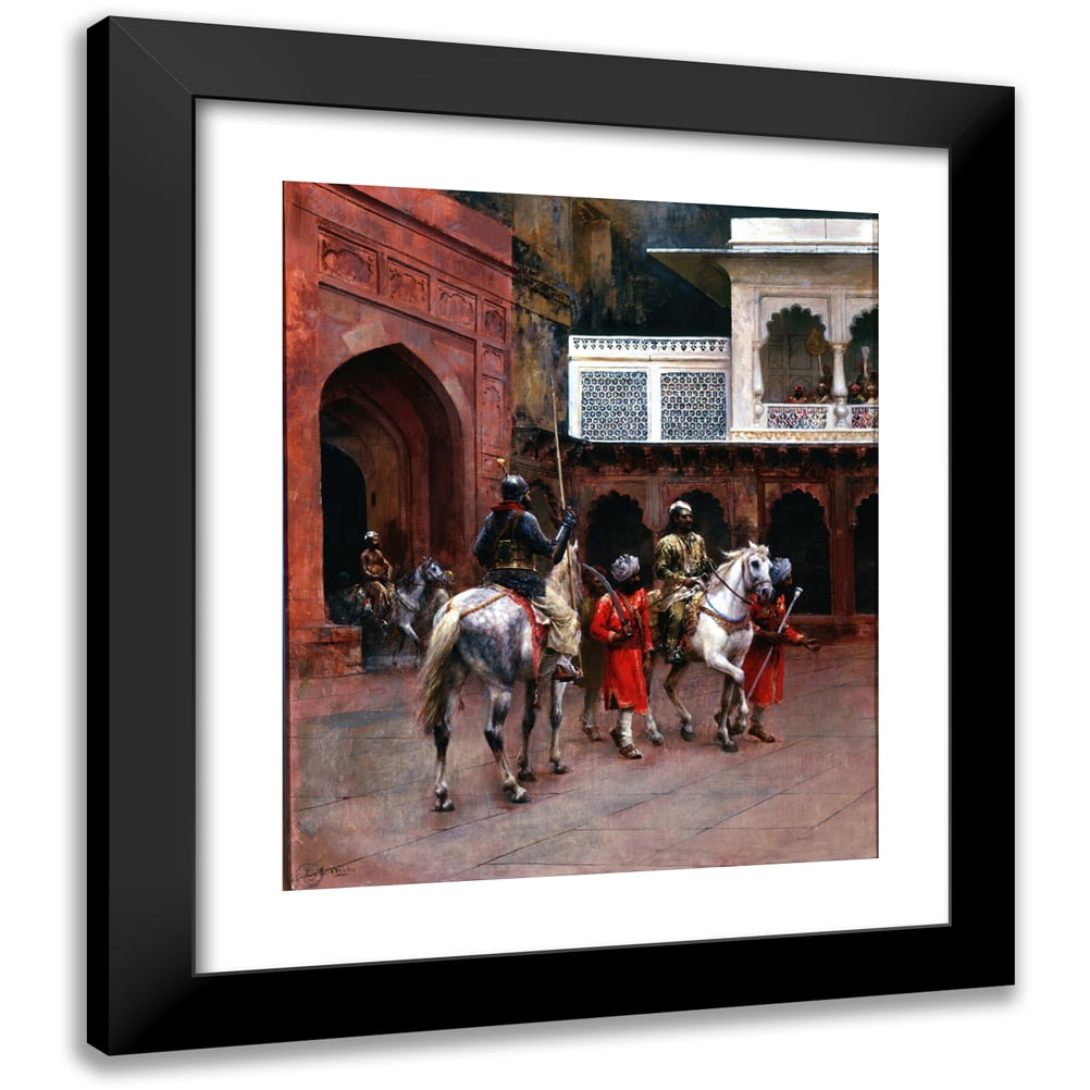 Edwin Lord Weeks 15x17 Black Modern Framed Museum Art Print Titled ...