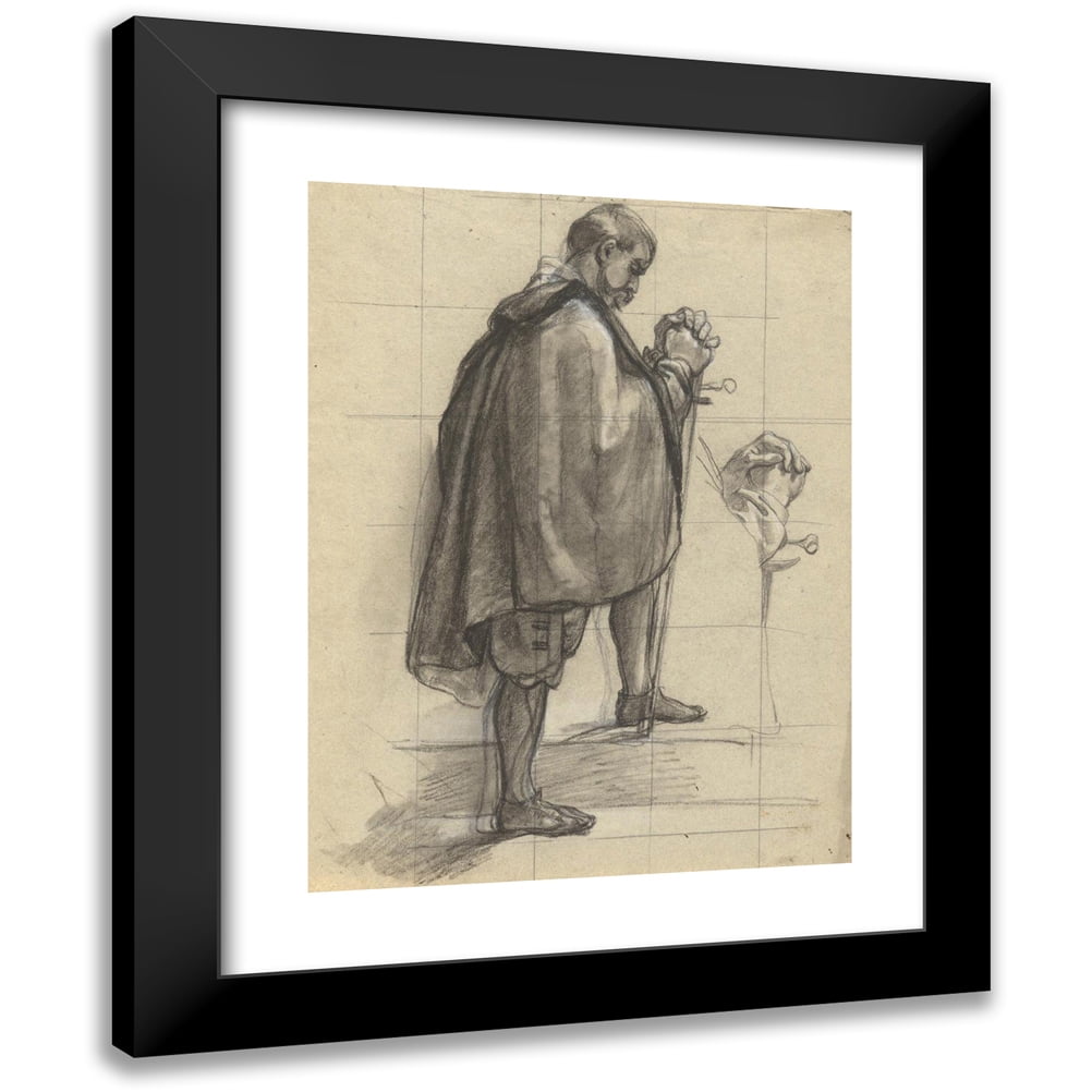 Edwin White 19x24 Black Modern Framed Museum Art Print Titled ...