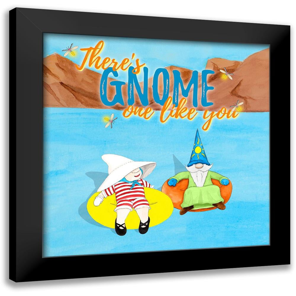 Edwins, Hugo 15x15 Black Modern Framed Museum Art Print Titled - Gnome ...