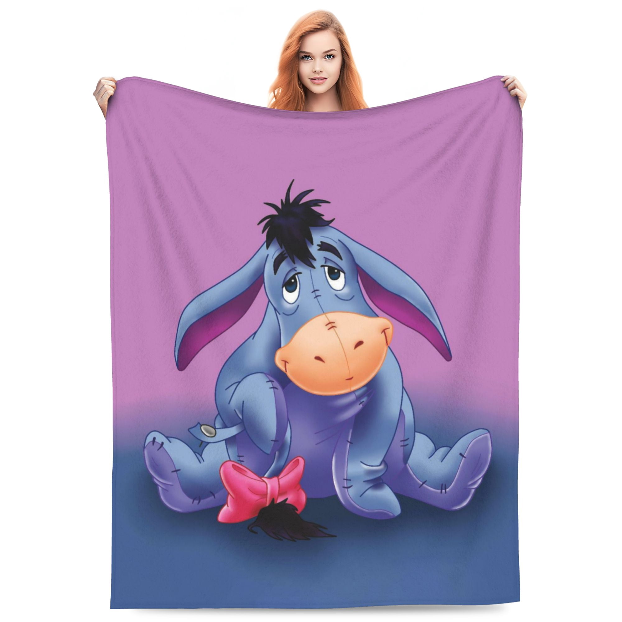 Ee-Yore Bed Blanket 3D Printed Throw Blanket Lightweight Super Soft Air ...